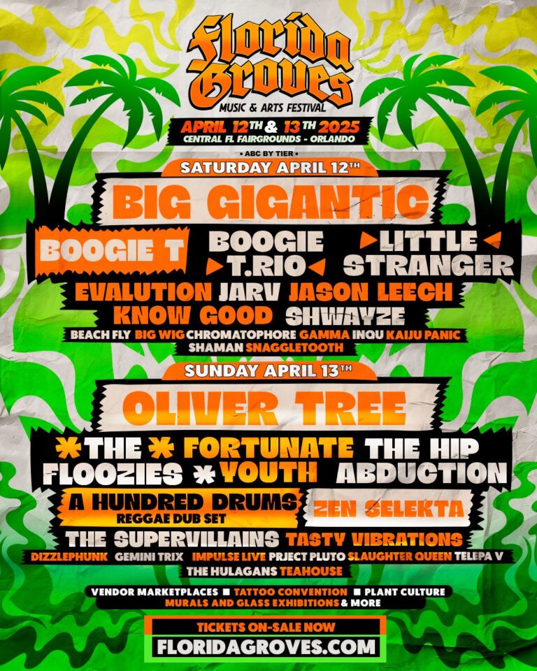 Line Up | Florida Groves Music Festival